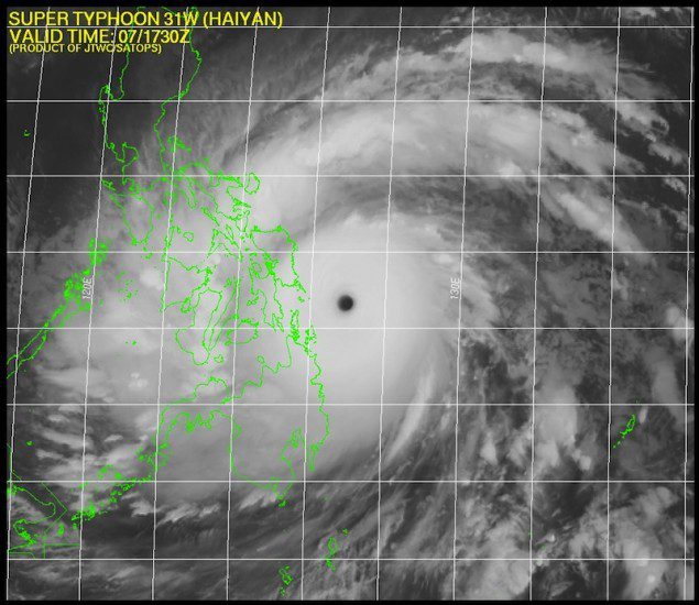 Super Typhoon Haiyan Hits Philippines as One of Strongest Storm on Ever Recorded - UPDATE 2 ...