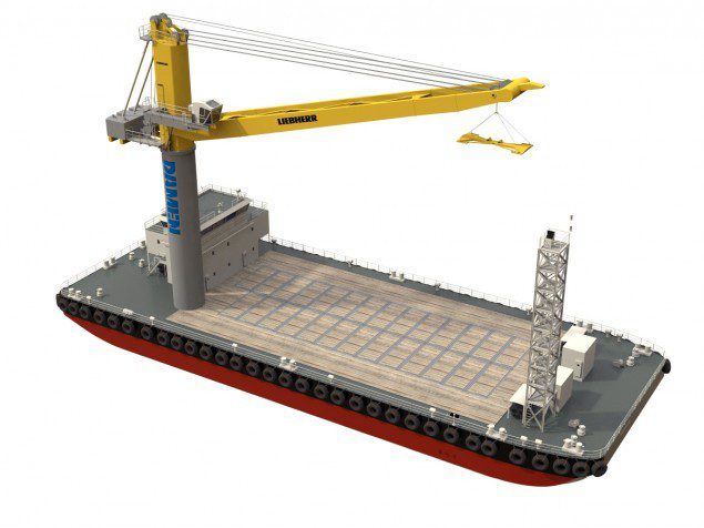 Damen Shipyards Launches Giant Pontoon in China