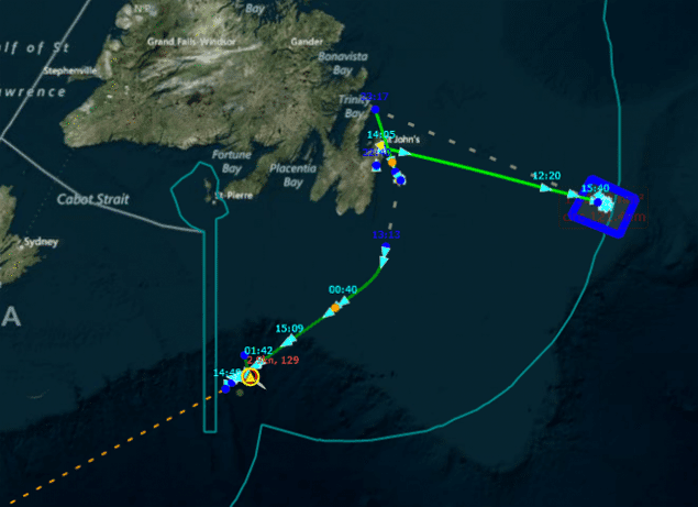 GSF Grand Banks Back Under Control After Towline Snaps