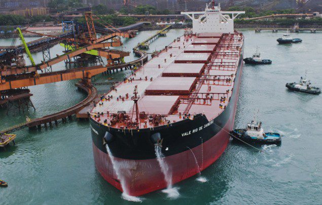 Vale's Giant Iron Ore Carriers to Be Permitted in China's Ports Vale's Giant Iron Ore Carriers to Be Permitted in China's Ports