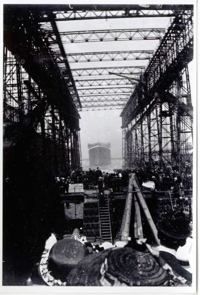Titanic's Launch in Belfast: Five Never-Before-Seen Photos