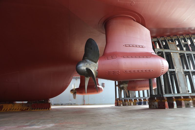 Ship Photos – First Icebreaking Yamal LNG Carrier Launched at DSME ...
