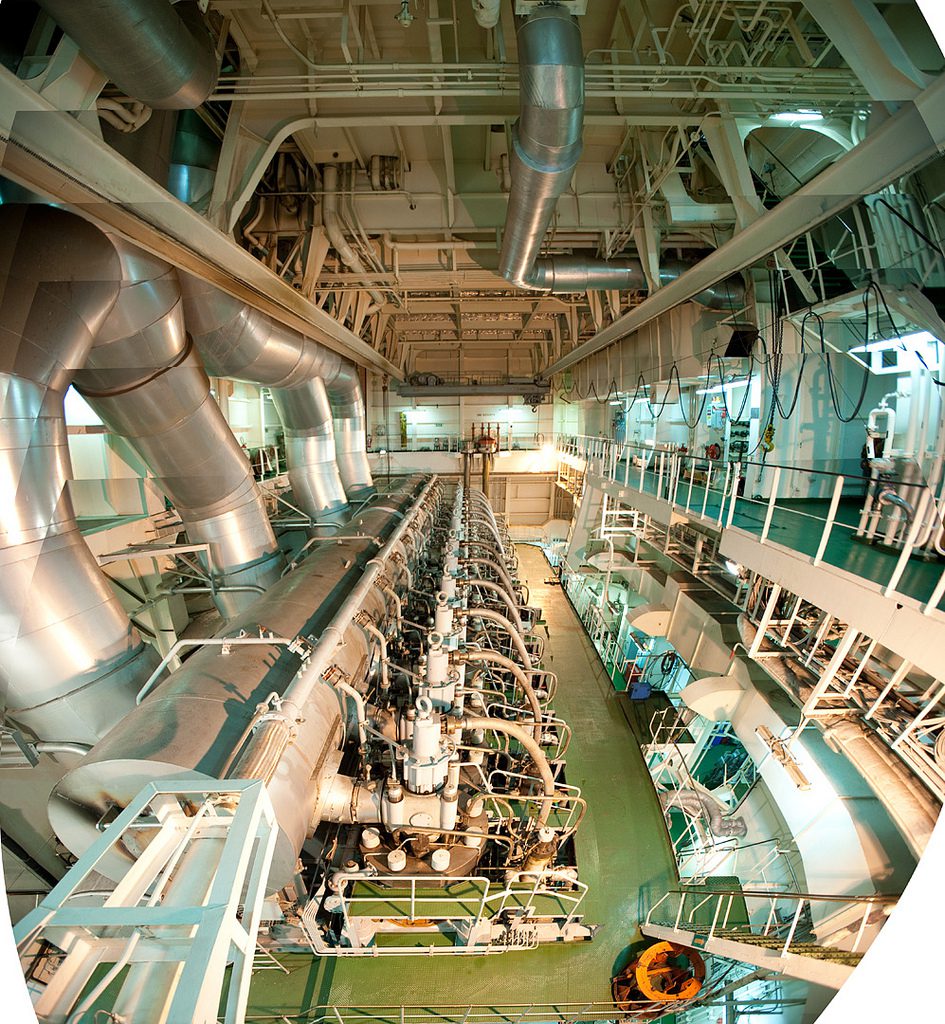 SPOTD 6 Incredibly Ultra Wide Engine Room Panoramic Photos GCaptain