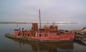 Amazing Drone Video of Arthur Kill Ship Graveyard