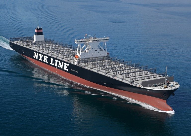 NYK Takes Delivery of 14,000 TEU Container Ship