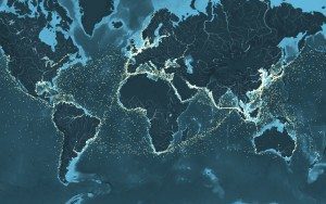 This Mesmerizing Interactive Map Displays Ship Movements Across the ...