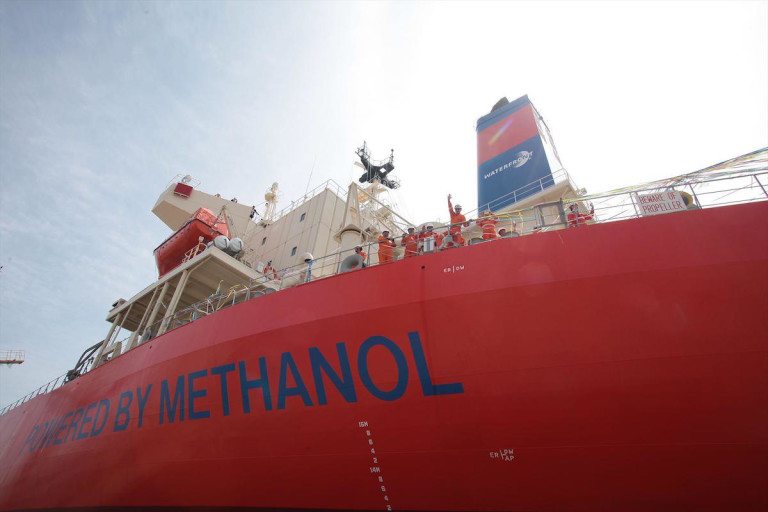 Ship Photos of the Day - World's First Methanol-Powered Tankers
