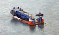 Watch: Newbuild 'Symphony Provider' Gets Stuck During Launch – gCaptain