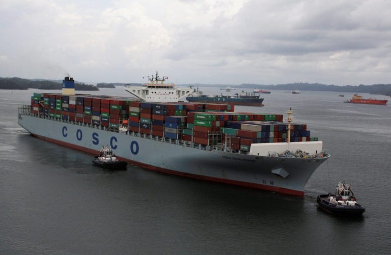 COSCO Development Sets Record as Largest Ship to Use Panama Canal Expansion