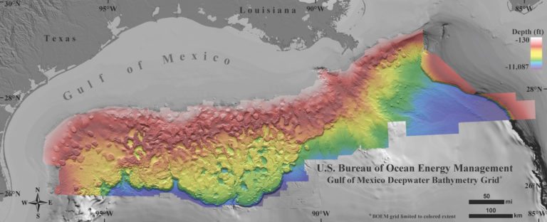 Incredibly Detailed Map of the Deepwater Gulf of Mexico