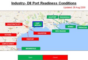 Coast Guard Updates on Conditions at Ports Impacted by Harvey