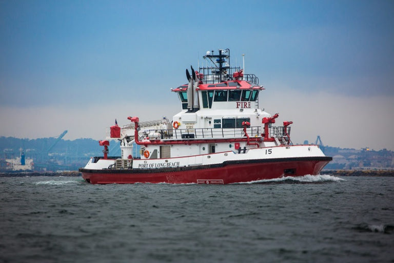 Port of Long Beach Dedicates New Fireboat 'Vigilance'
