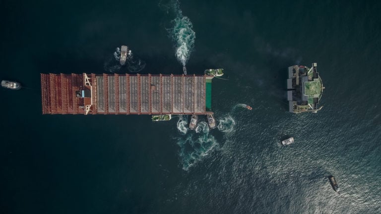 Photos: Cut Up Maersk Honam Heads to South Korea for Rebuild - Maritime ...