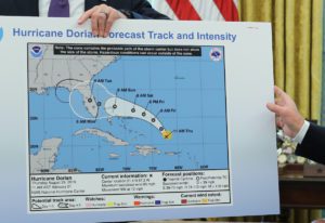 Trump Shares Altered National Weather Service Forecast Map of Hurricane ...