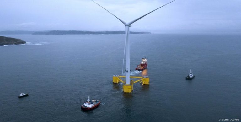 Floating Wind Farm Starts Generating Power Off Portugal