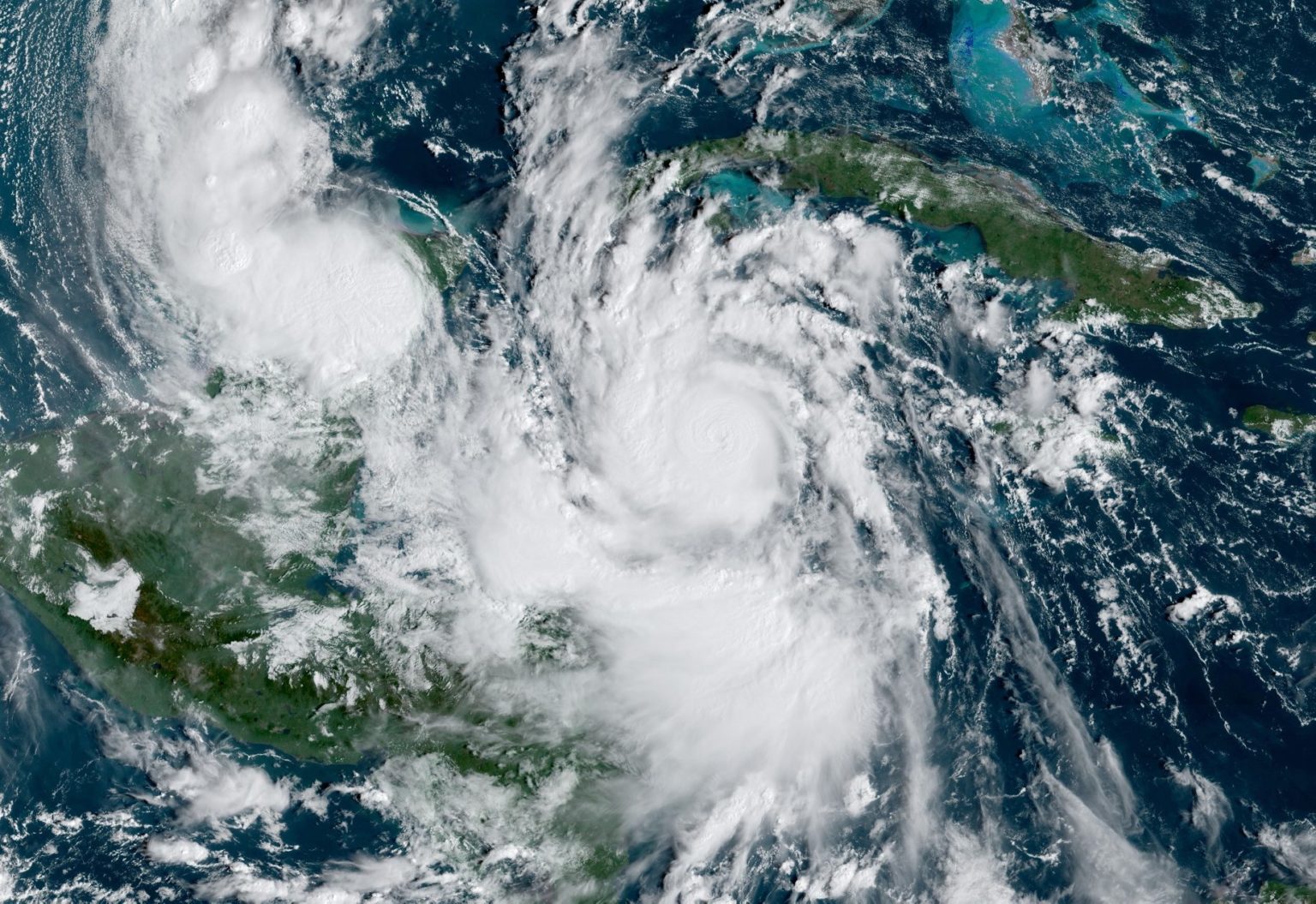 Major Hurricane Delta Brews in Gulf of Mexico