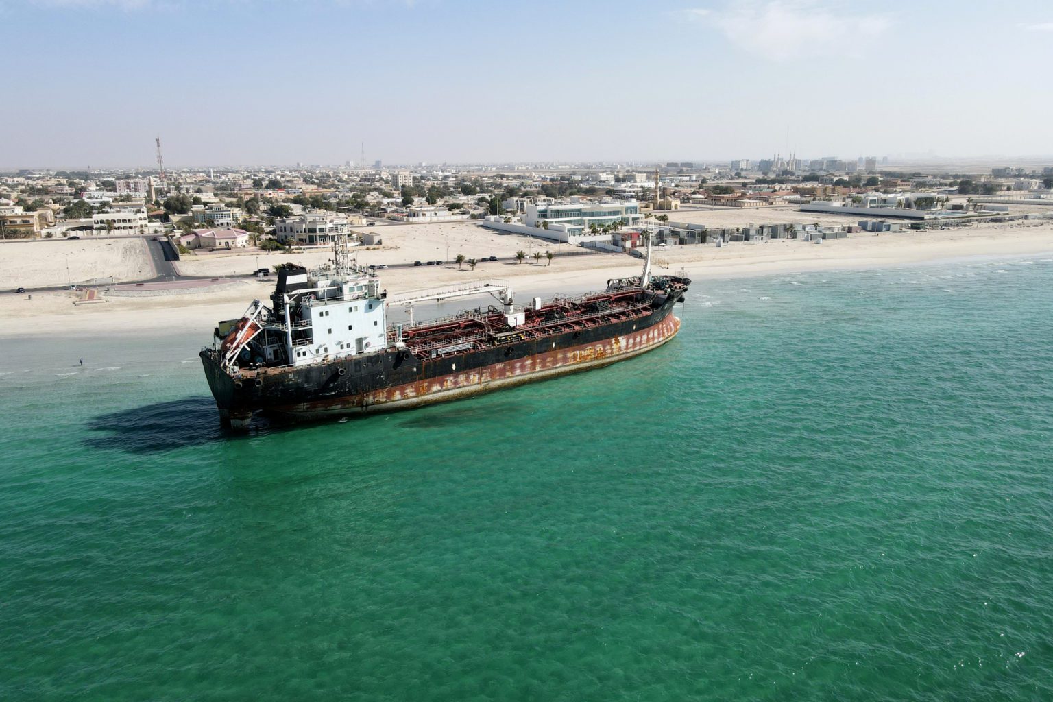 Four Years On and Literally Meters from Land, Tanker Crew Still Stuck ...