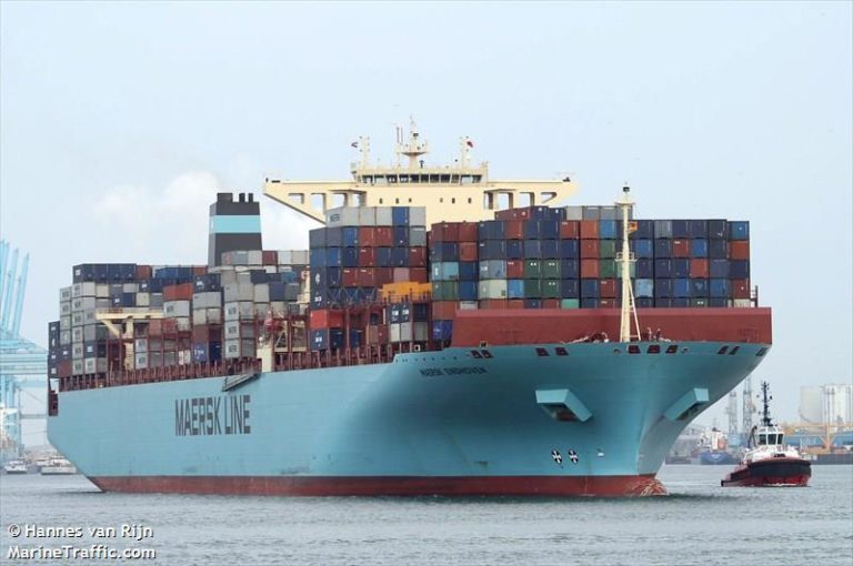 Maersk Eindhoven Sets Sail for Los Angeles After Last Month's Cargo Loss
