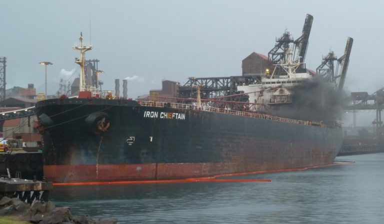 ATSB: Fire on Self-Unloading Bulk Carrier Exposes
