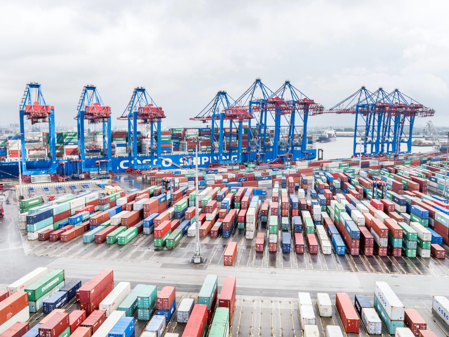 COSCO Shipping Invests in Hamburg Container Terminal