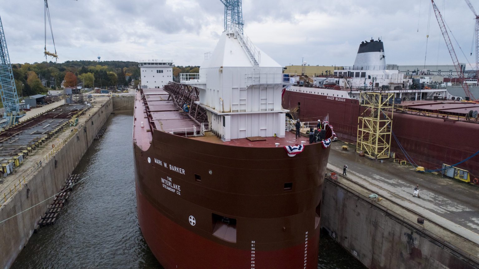 Historic Launch: First U.S.-Flagged Great Lakes Bulker