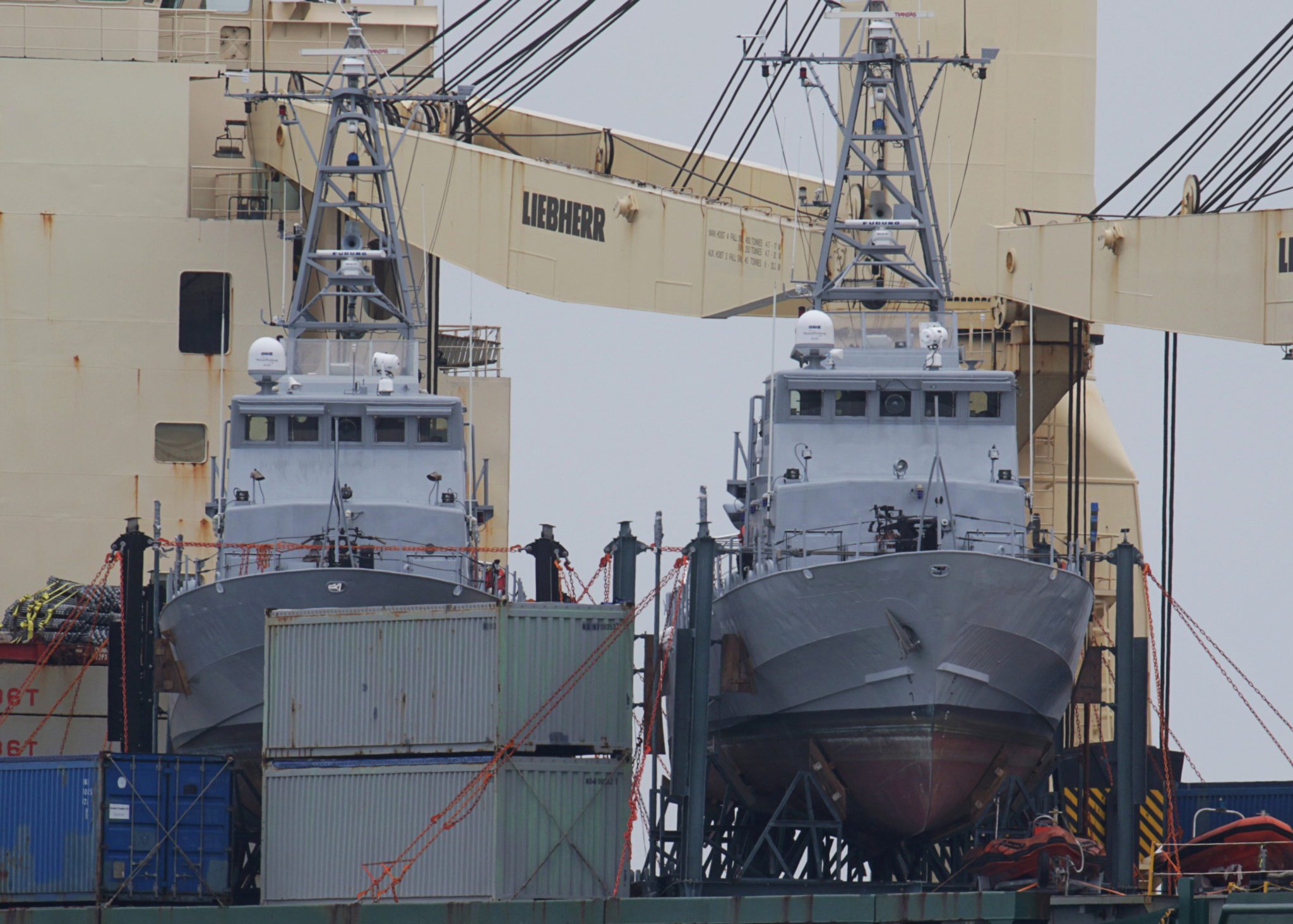US Coast Guard Donates Patrol Boats To Ukraine