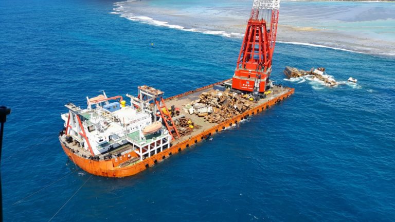Wakashio's Owner Limits Liability Over Grounding as Wreck Removal Continues