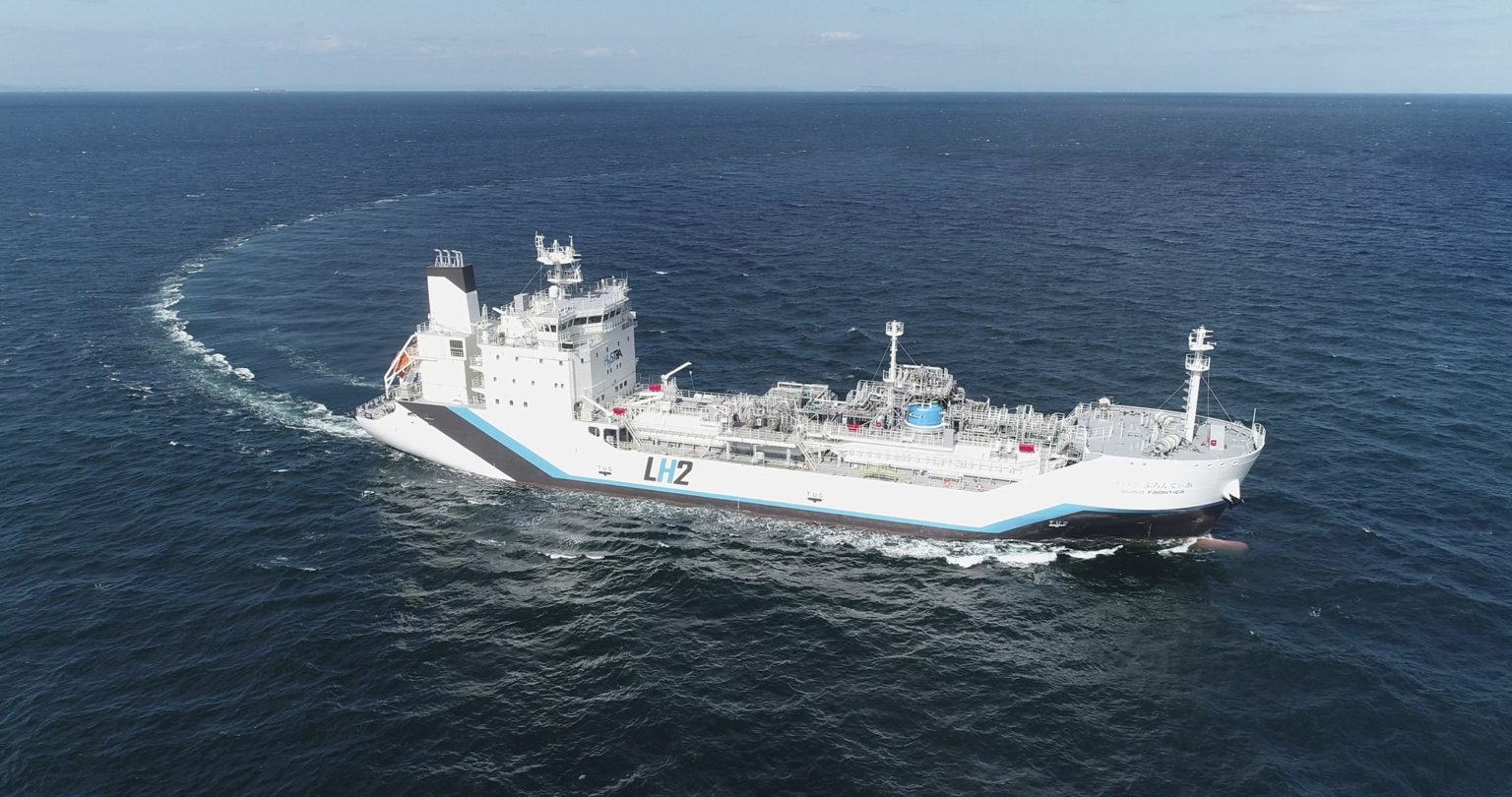 Japan's Kawasaki Heavy Industries Says Hydrogen Tanker Test Proved Feasible