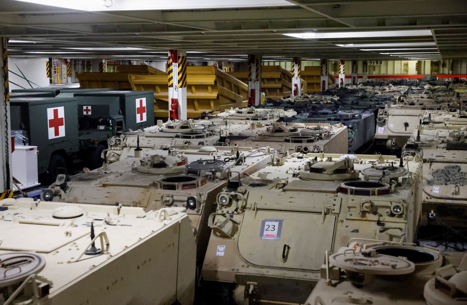 Maritime Security Program Cargo Ship to Transport Medical