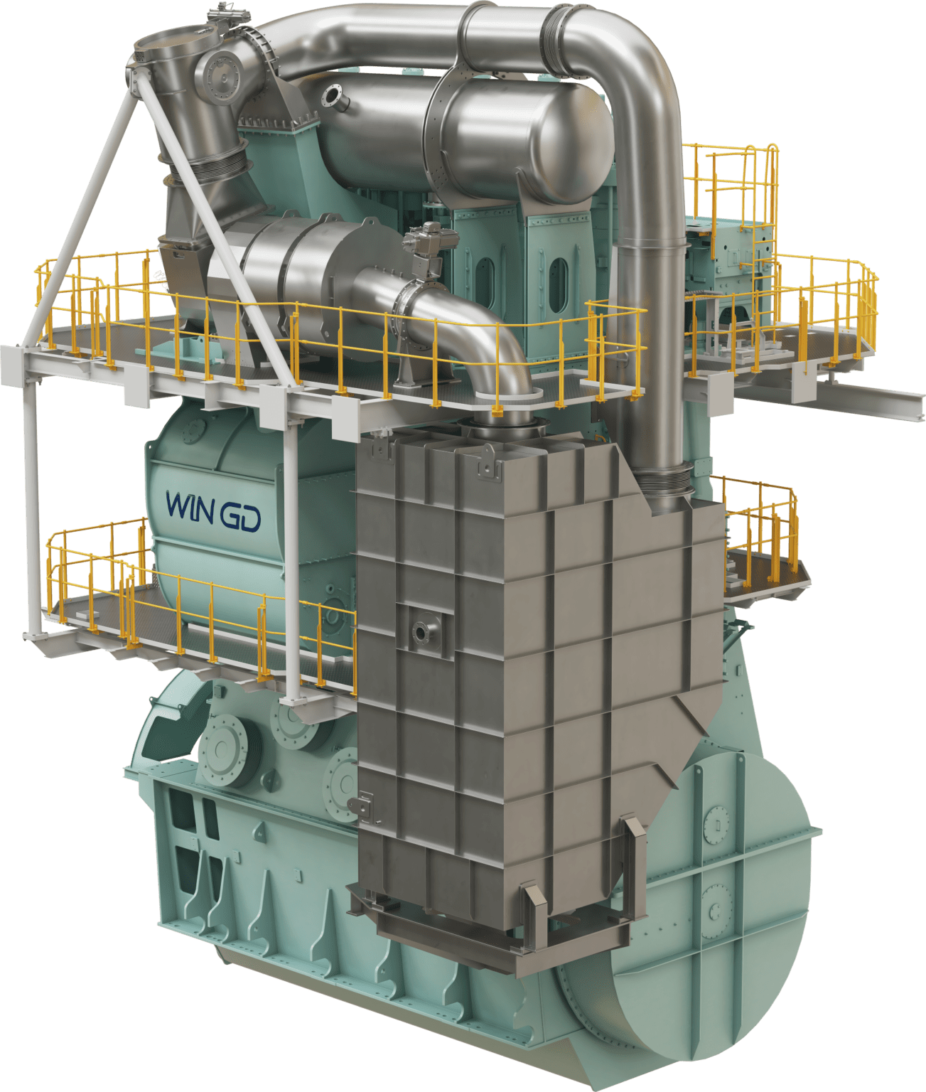 WinGD introduces compact on-engine emissions solution for X-DF portfolio