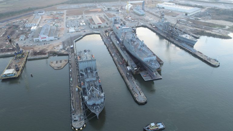 Alabama Shipyard: On the Mobile waterfront, a sleeping giant has awakened