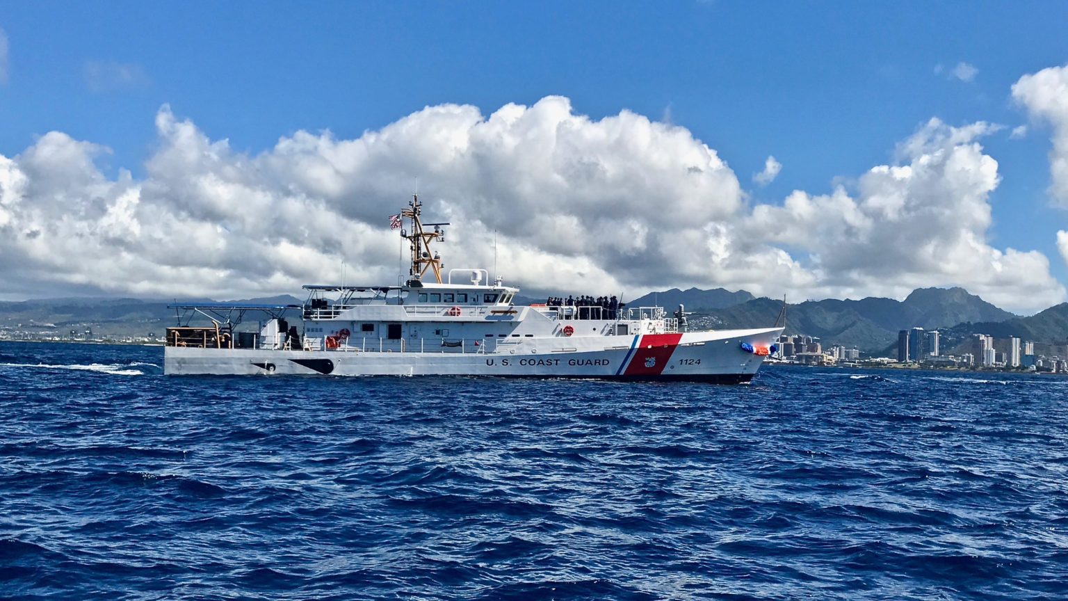 USCG Cutter Races To Bring Water To Drought-Stricken Pacific Island