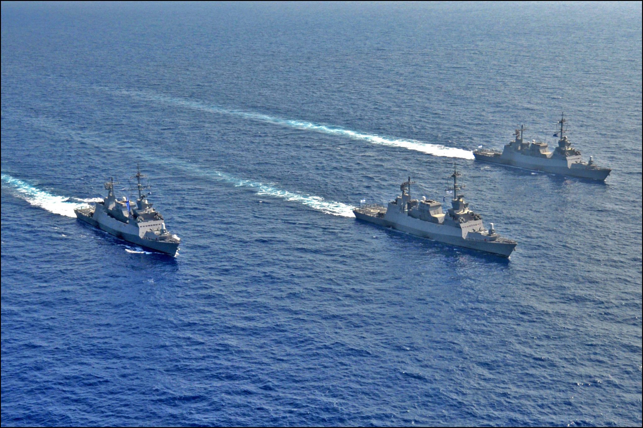 Israeli Naval Ship Intercepts Drones Launched At Gas Rig