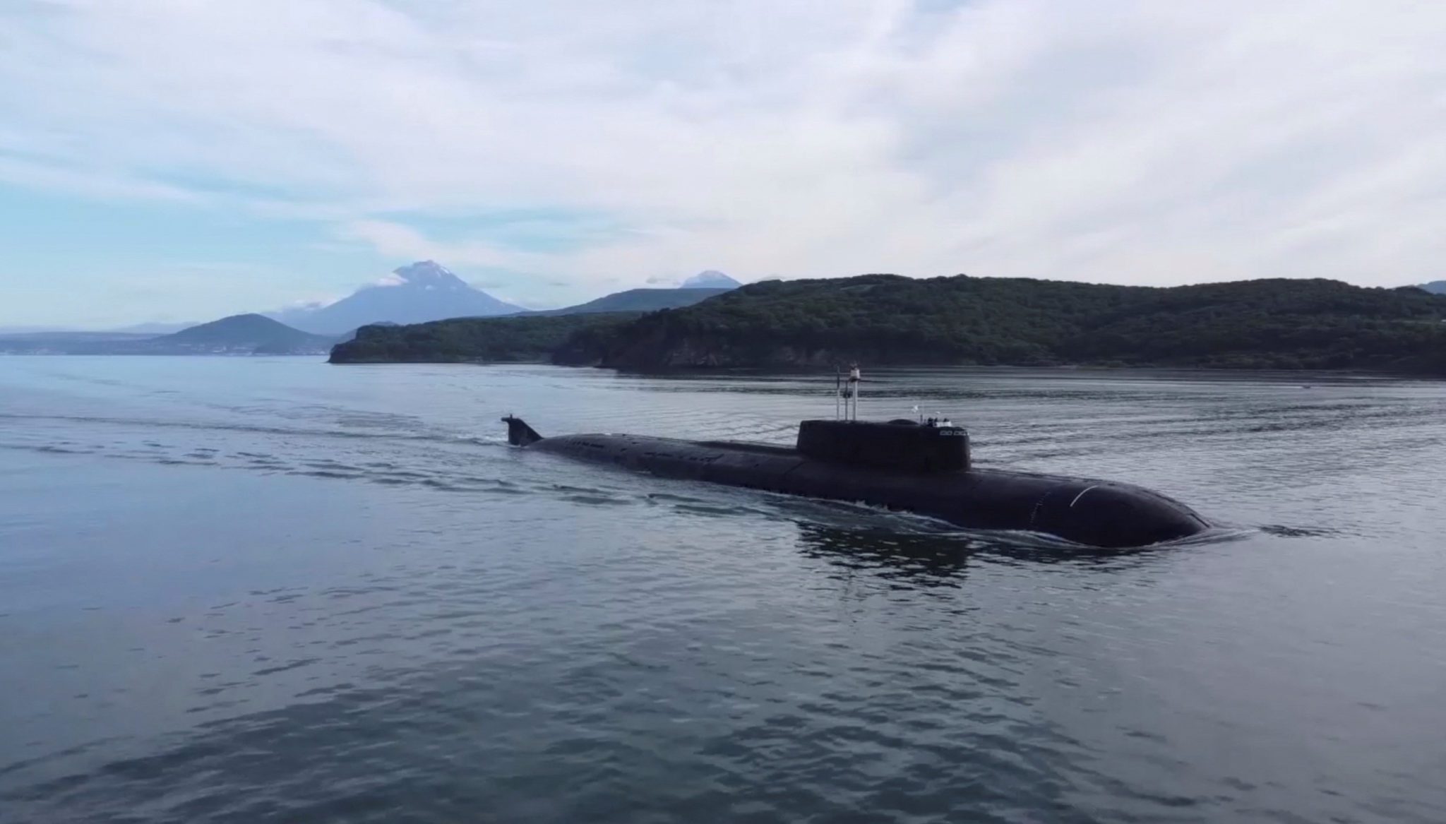 Russia Conducts Military Drills In Arctic Sea