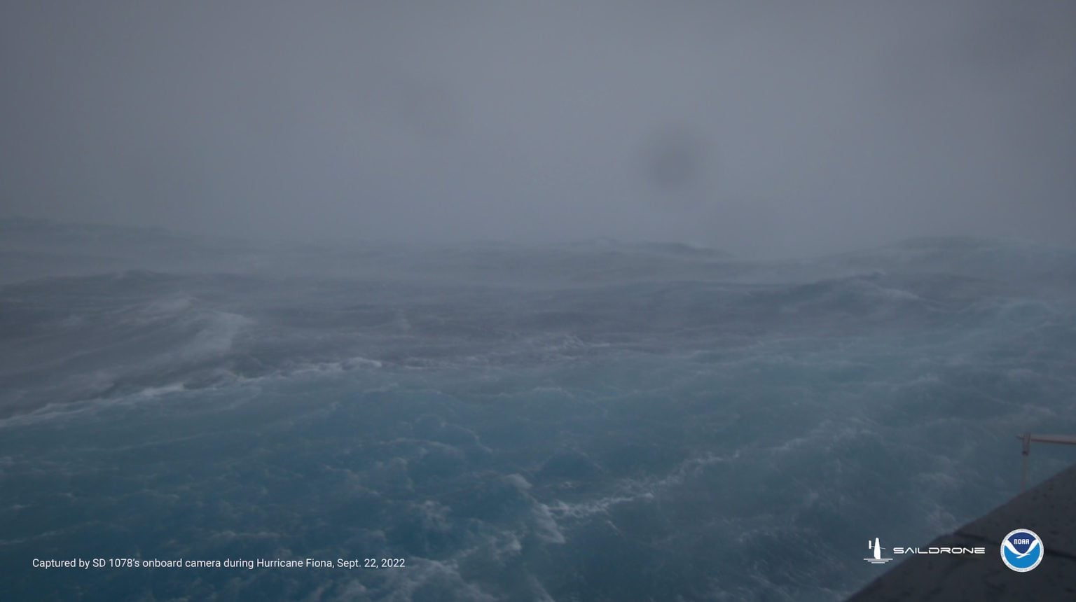 Incredible Footage from INSIDE Hurricane Fiona