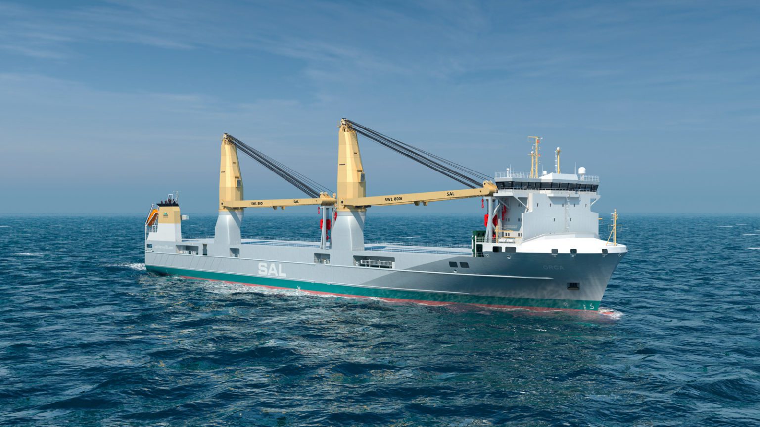 Newbuild Heavy Lift Vessels Will Be Fitted with Methanol Engines