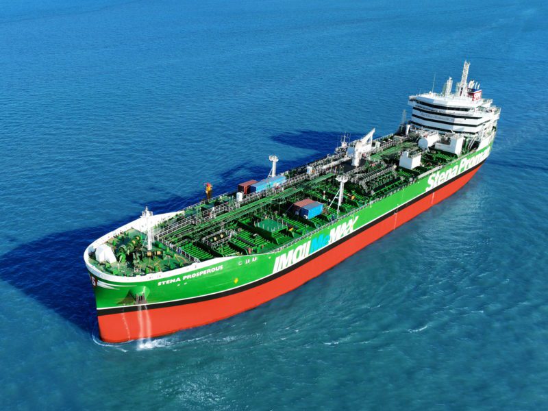 Proman Stena Bulk's Fourth Methanol-Fueled Tanker Delivered