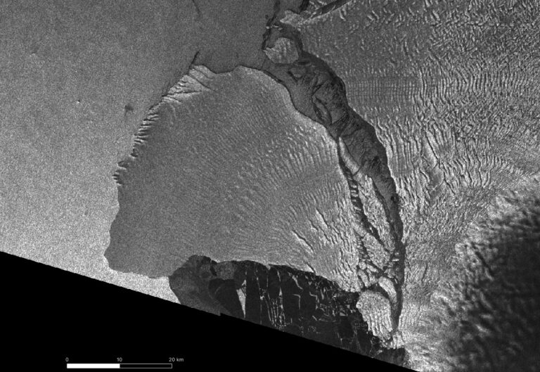 Huge Iceberg Breaks Off from Antarctica's Brunt Ice Shelf