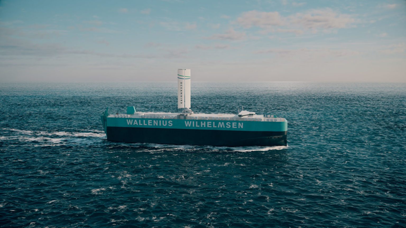 World's First Wind-Powered Car Carrier Project Gets EU Funding