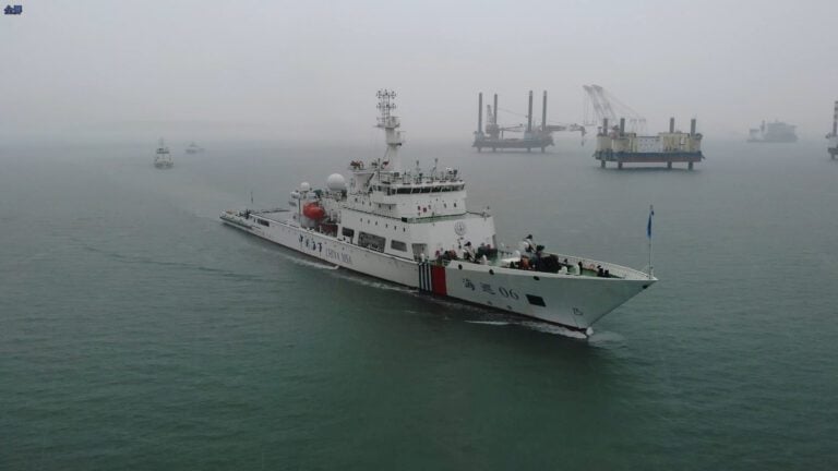 Taiwan Coast Guard 'Expels' Chinese Ships From Restricted Waters