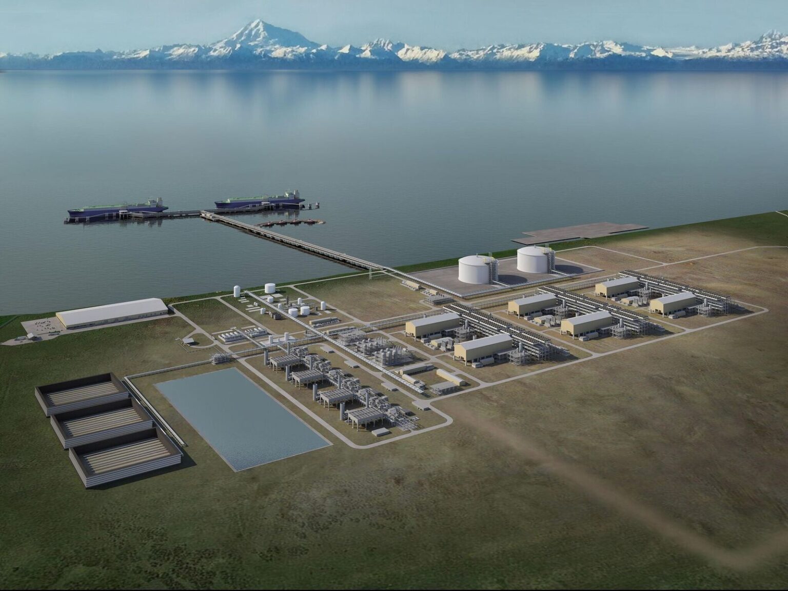 Biden Admin Approves Exports From Alaska Lng Project
