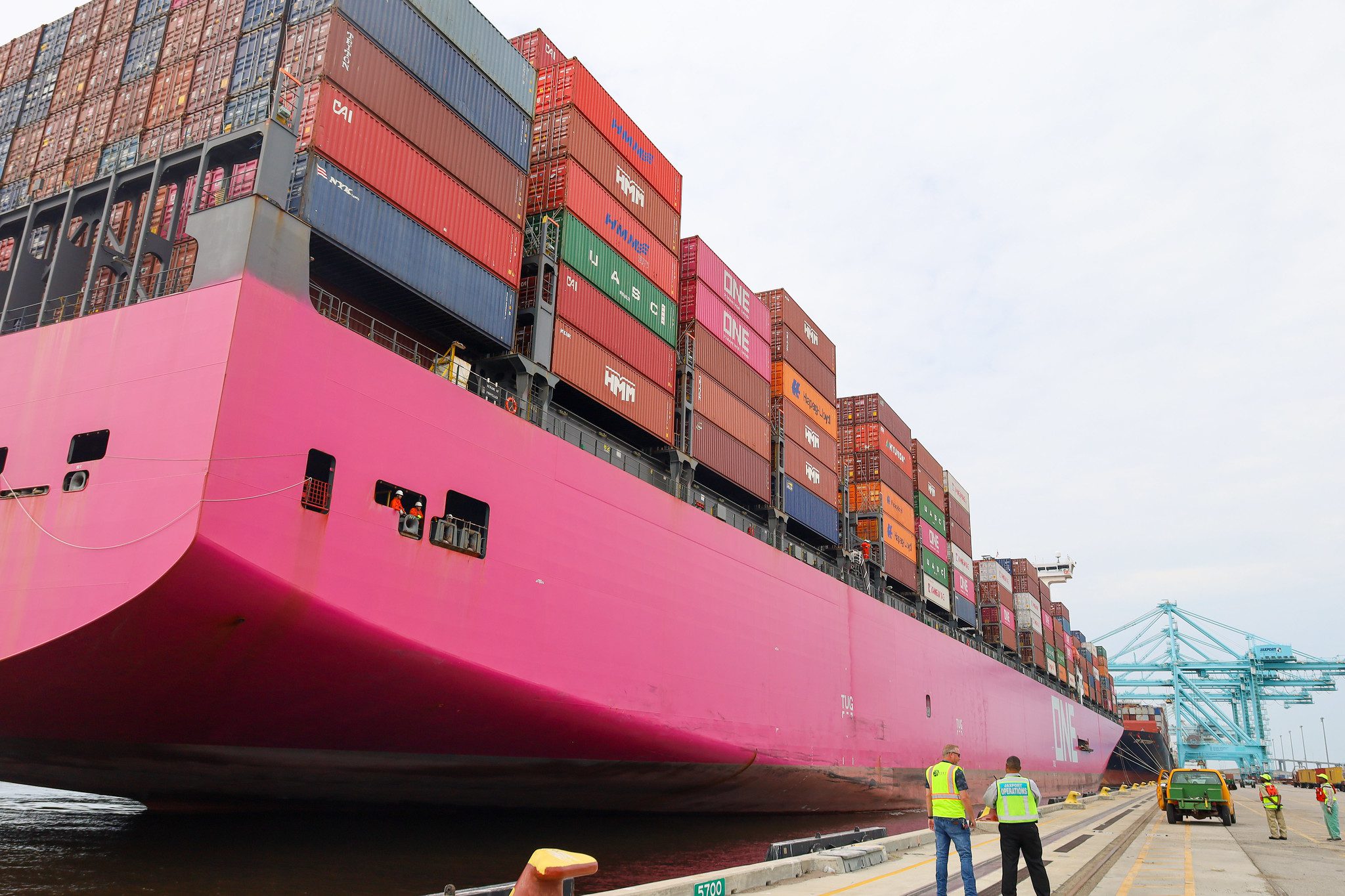Deepened Jacksonville Port Sets New 'Largest Ship' Record