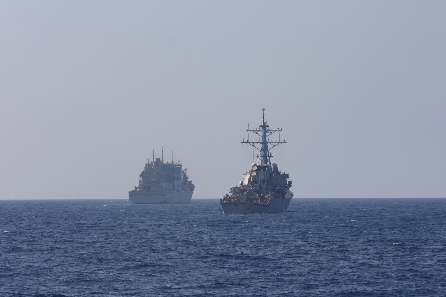 US Navy Destroyer Shoots Down Iranian-Produced Drone in Red Sea