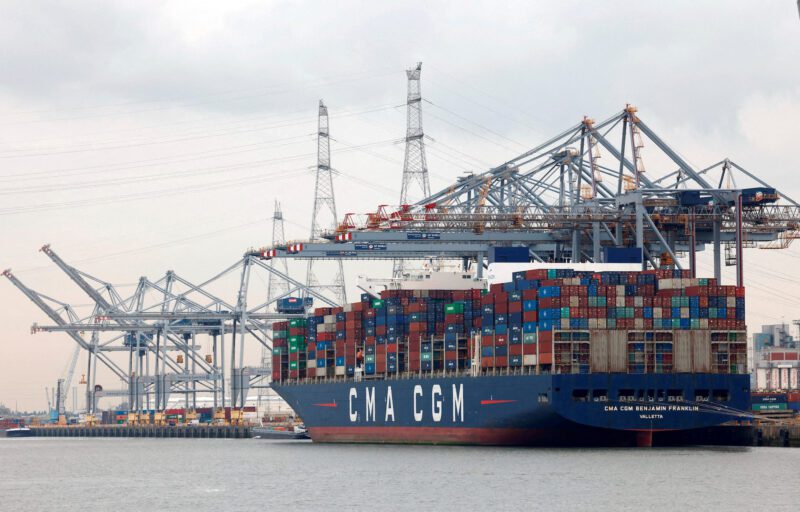 CMA CGM Ship Loses 44 Containers in Heavy Weather Off South Africa