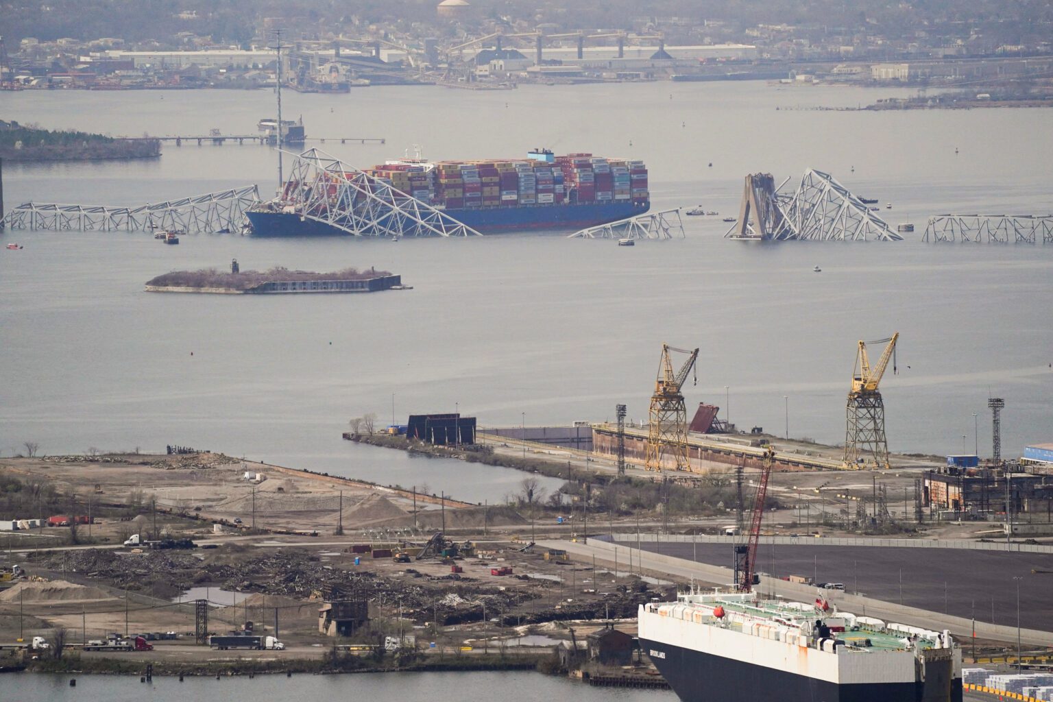 East Coast Ports Work To Reroute Baltimore Cargo