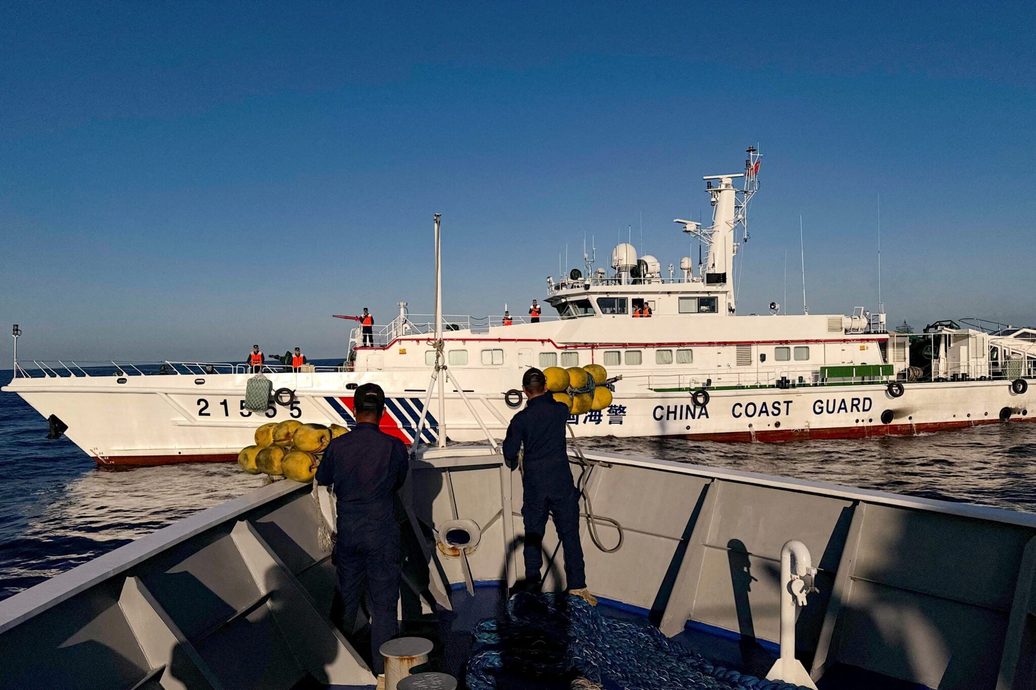 South China Sea Standoff: Philippines Swaps Coast Guard Ship at Sabina ...