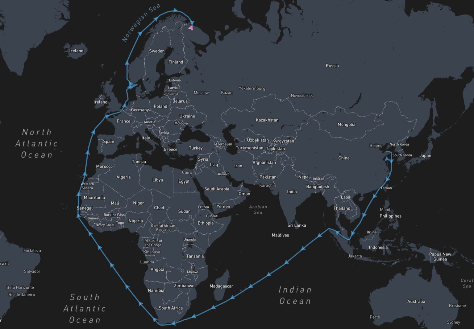Heavy-Lift Vessel Delivers Sanctioned LNG Technology to Russian Arctic