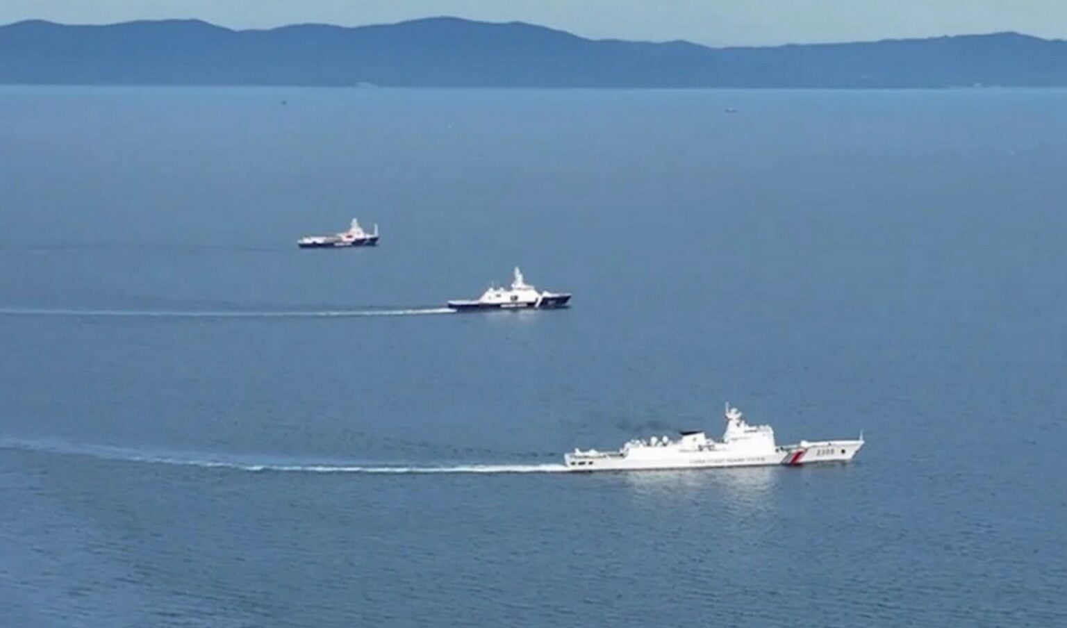 Chinese Research Ships, US Military Active in North Pacific, Monitor Shows