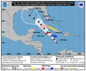 Late-Season Hurricane Could Hit Gulf Oil and Gas Production
