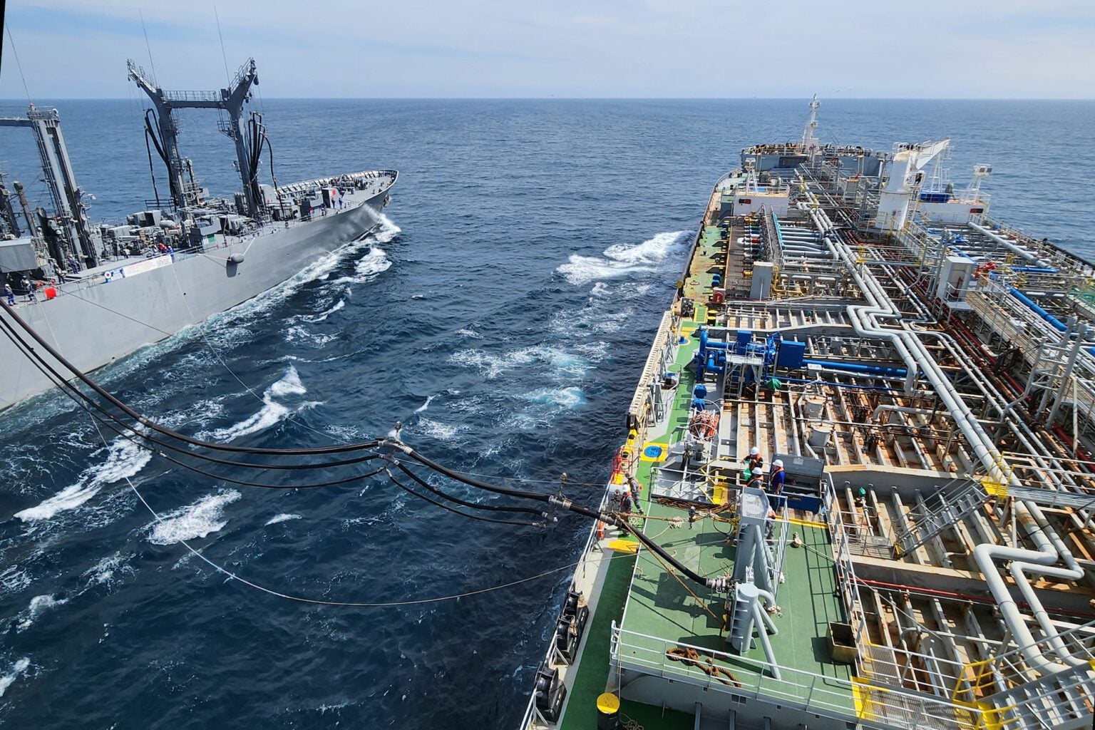 U.S. Navy Increasingly Turning to Commercial Tankers for At-Sea ...